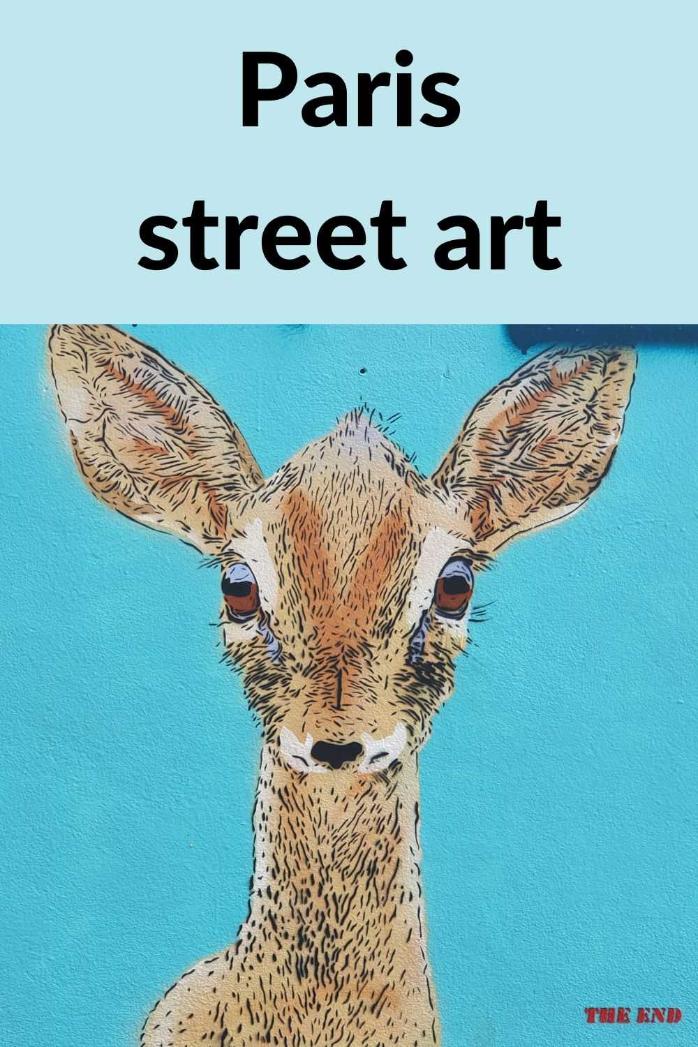 Paris street art: fascinating street art in Belleville