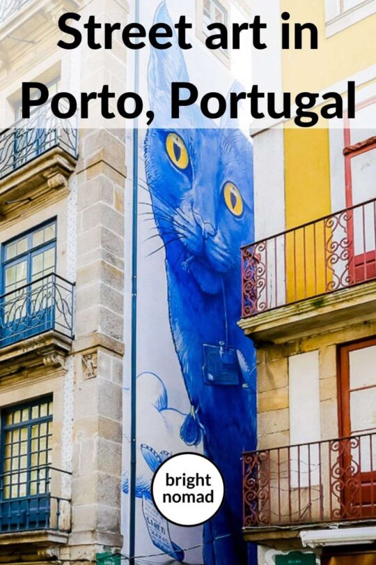 Spectacular street art in Porto, Portugal